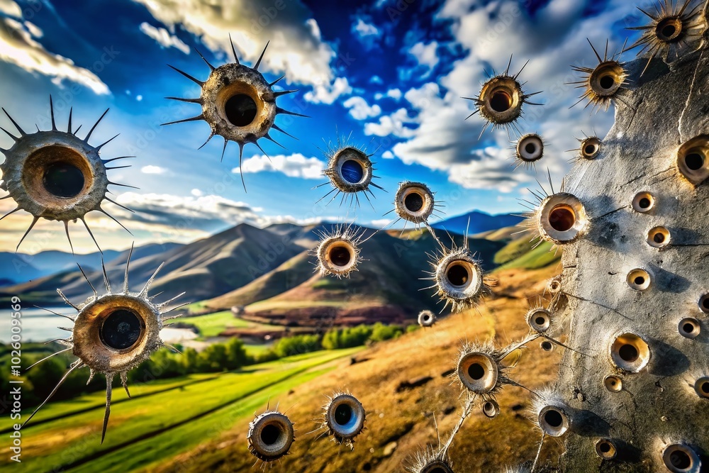 Realistic Bullet Holes in Various Surfaces for High-Quality Visual ...