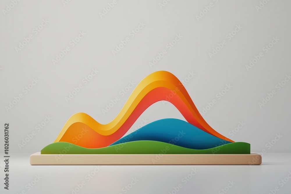 Product lifecycle map with a wave curve, highlighting key points Market ...