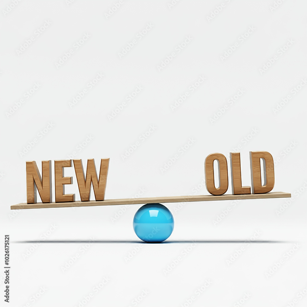 New vs Old: The Balance of Change, Transition Between Eras, Evolution ...