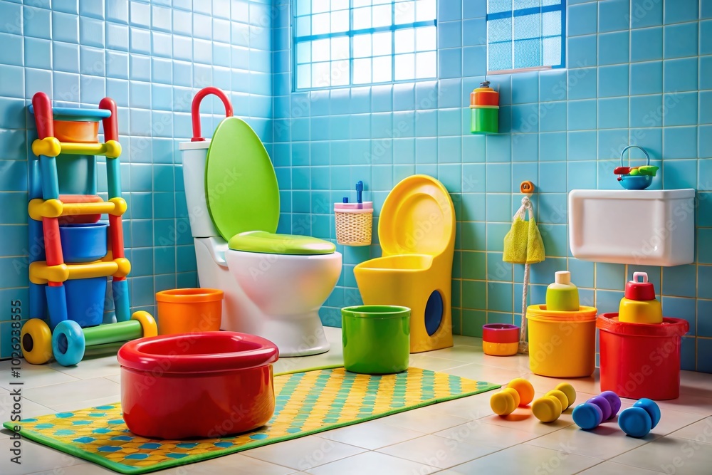 Bright and Colorful Potty Training Accessories for Toddlers and Young ...