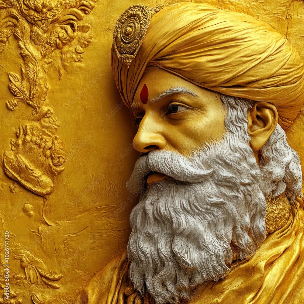 Indian Festivals and Events with Copyspace - Nanak Jayanti, Guru Tegh ...