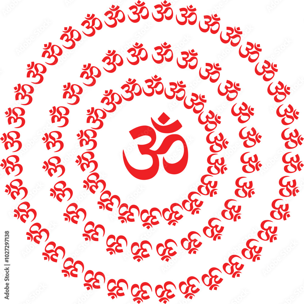 om hindu lord shiva sign symbol Stock Vector | Adobe Stock