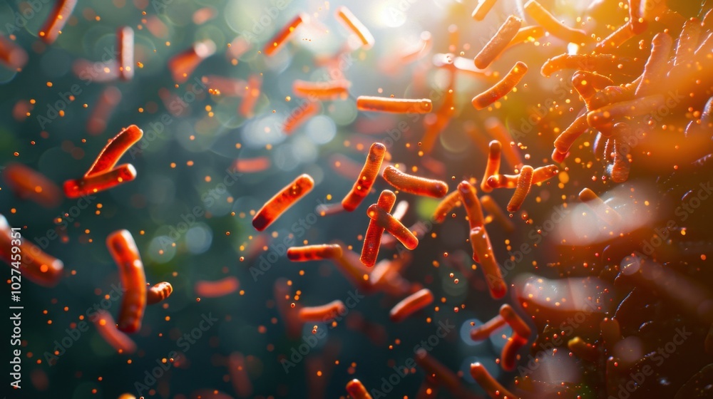 Bacillus anthracis: This gram-positive, rod-shaped bacterium forms ...