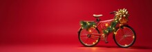 Christmas Bicycle Free Stock Photo - Public Domain Pictures