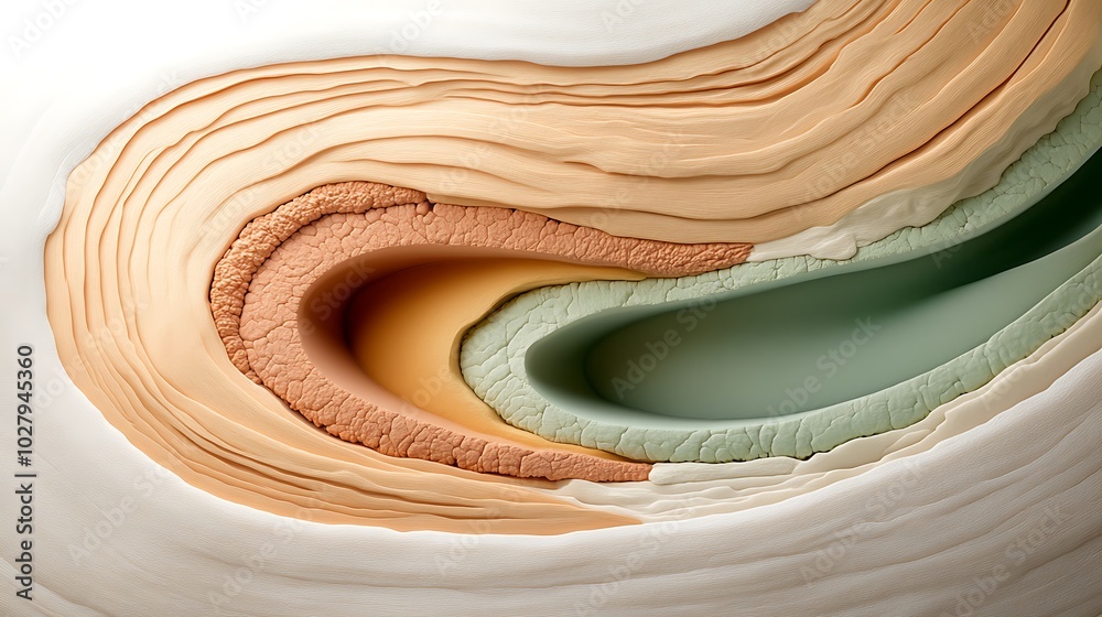 Illustration of Visceral Fat vs. Subcutaneous Fat: A detailed ...