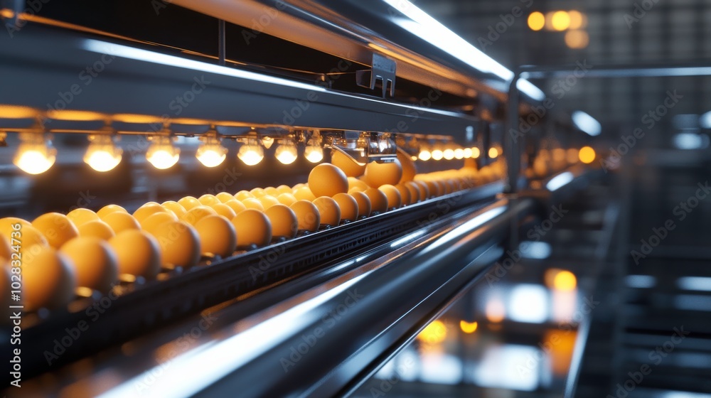 Automated Egg Collection and Sorting Line Streamlining Poultry Farming ...