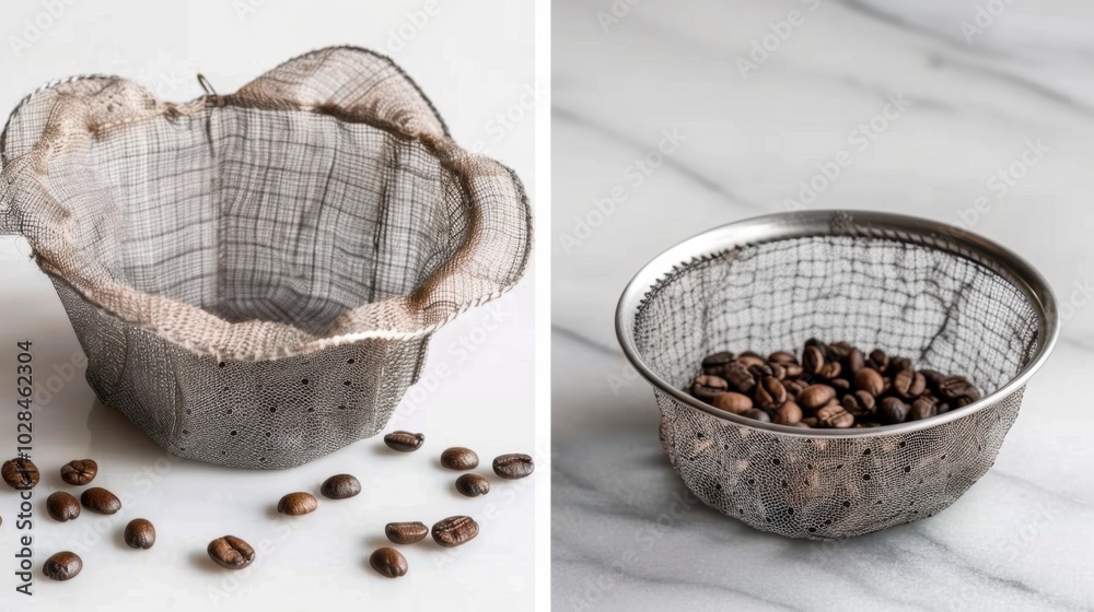 Reusable Coffee Filters: These eco-friendly filters, made from ...