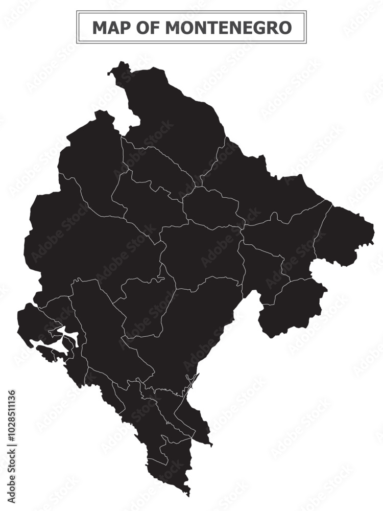 European Country Geography Political map. Political map of country with ...