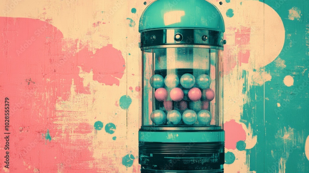 1960s scifi inspired bubble tea machine concept atomic age design ...