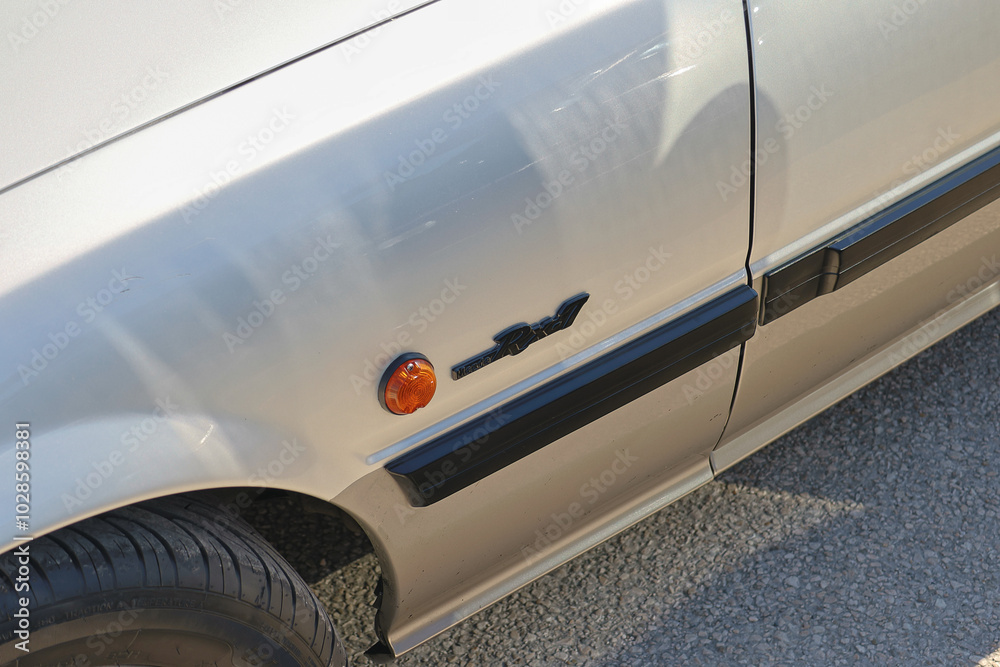 Mazda rx 7 twin turbo logo showing the trim level of this japanese ...