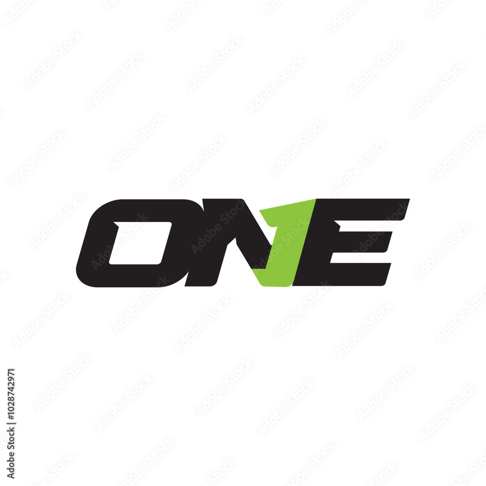 Letter one logo design, 1st, one, 1st Anniversary Logo, 1 birthday, One ...