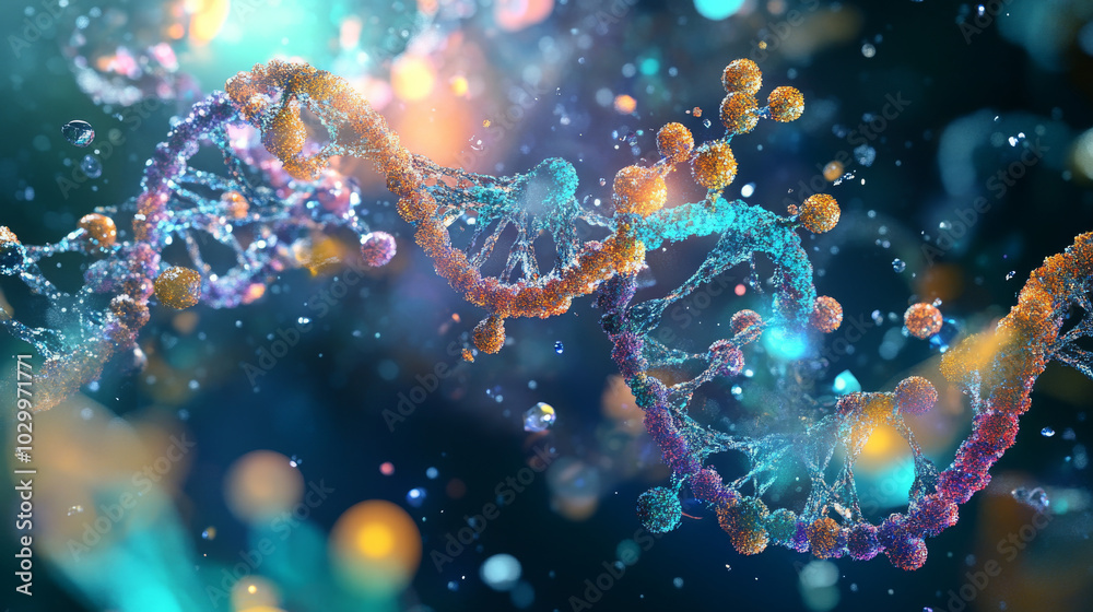 Ilustración de Stock Editing DNA's 3D structure could revolutionize ...