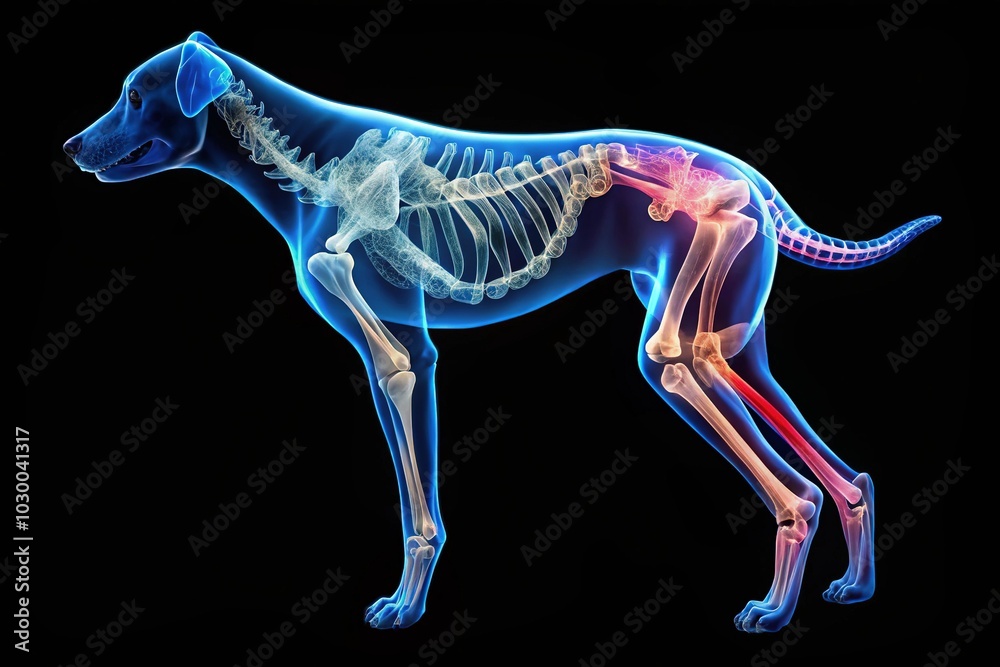 Dog X-Ray Lateral View of Radius and Ulna Fracture - Veterinary Insights into Canine Bone ...