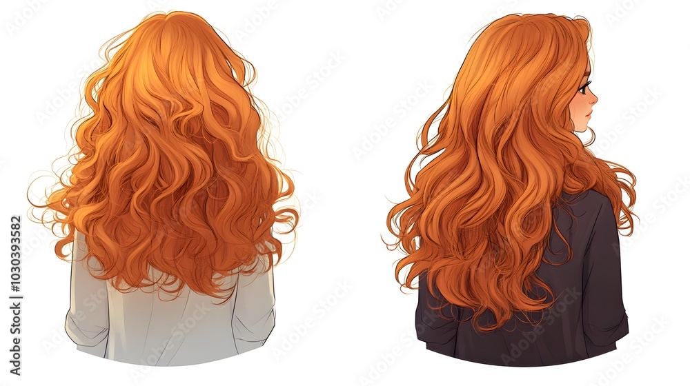 Curly hair transformation guide using honey, showcasing key steps and ...