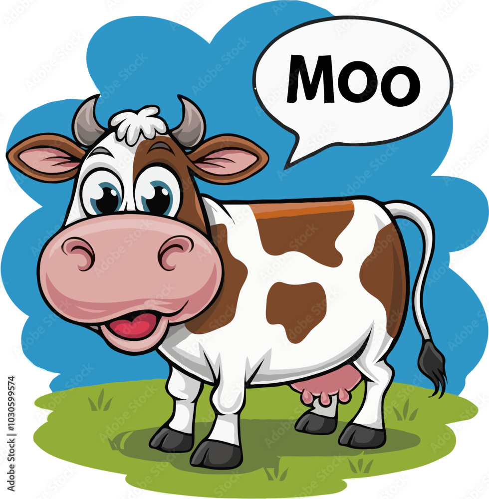 Moo Cartoon