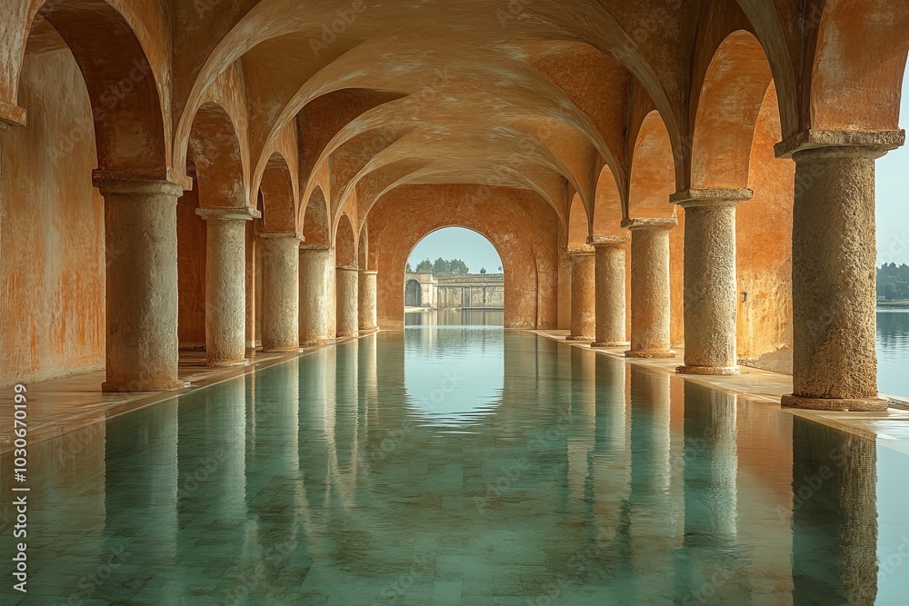 Hassan II Grand Mosque Wudu washroom, where the washing ritual is ...
