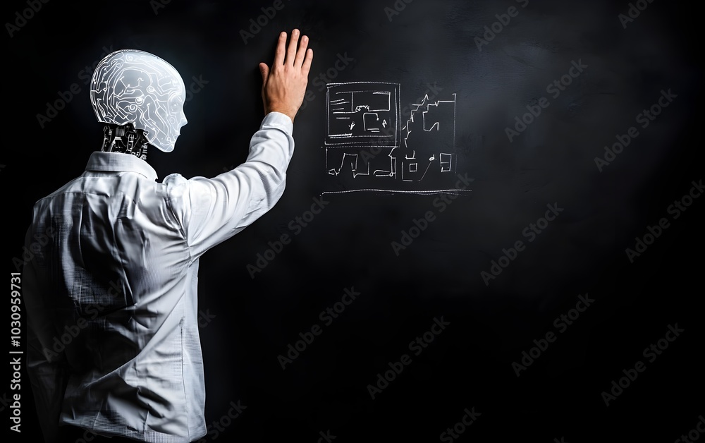 Interactive learning interface with AI tutor assisting students ...