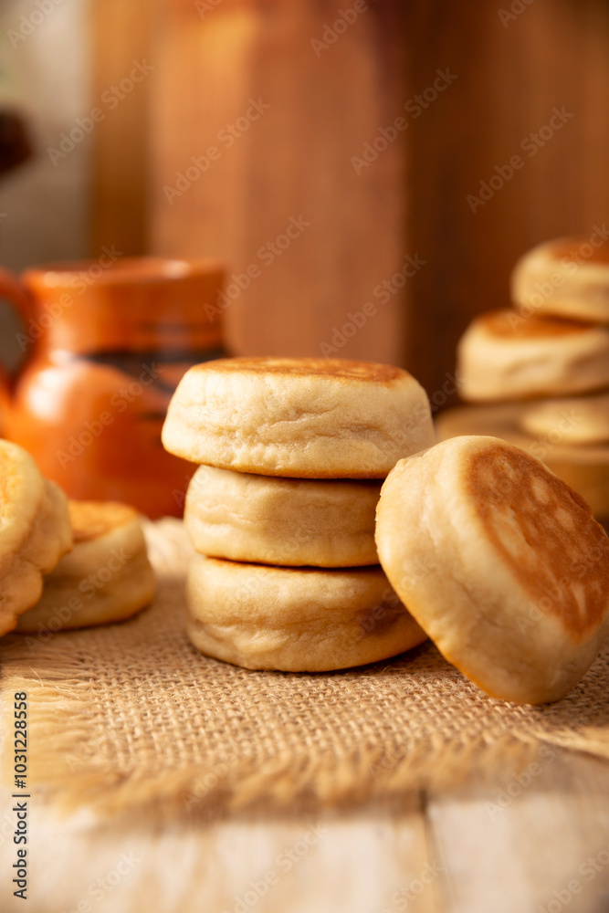 Gorditas de Nata. Cream Gorditas, Mexican street snack, is an easy ...