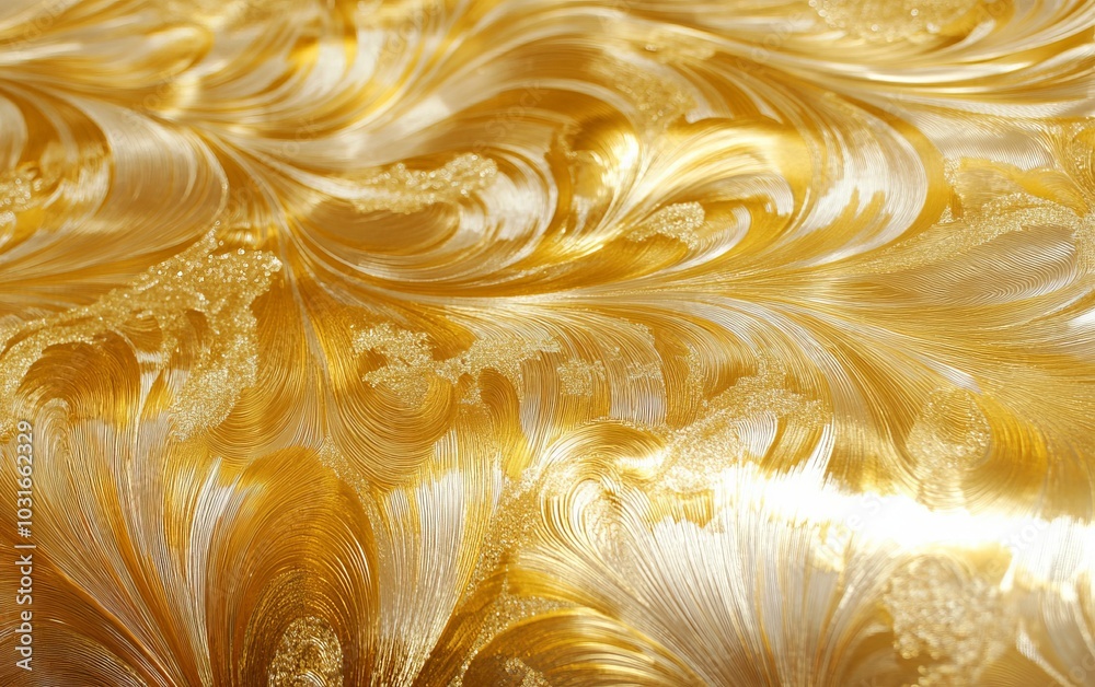 Metallic golden and bronze paper texture with gradient effect ...