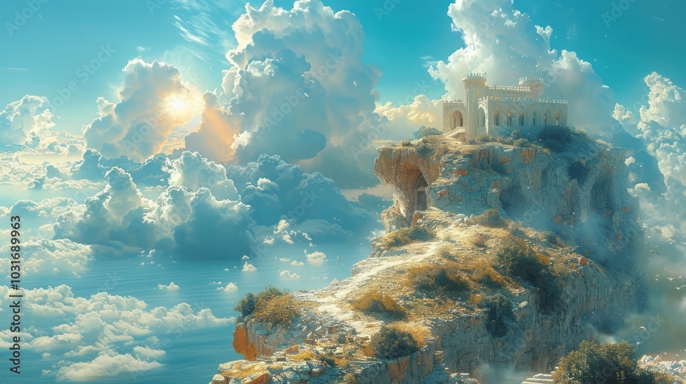 Foto The House Built on Sand and the House Built on Rocks, The Parable ...