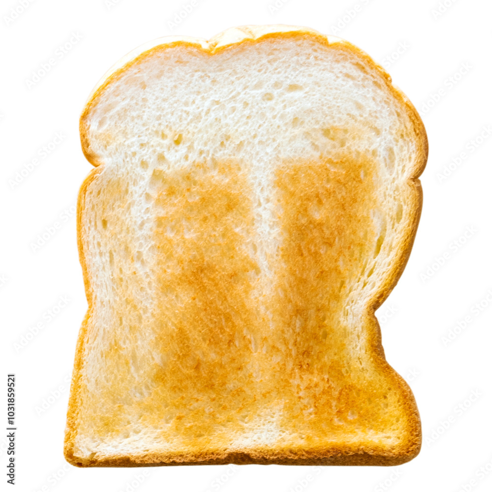 Toast png breakfast sticker, food collage element, transparent ...