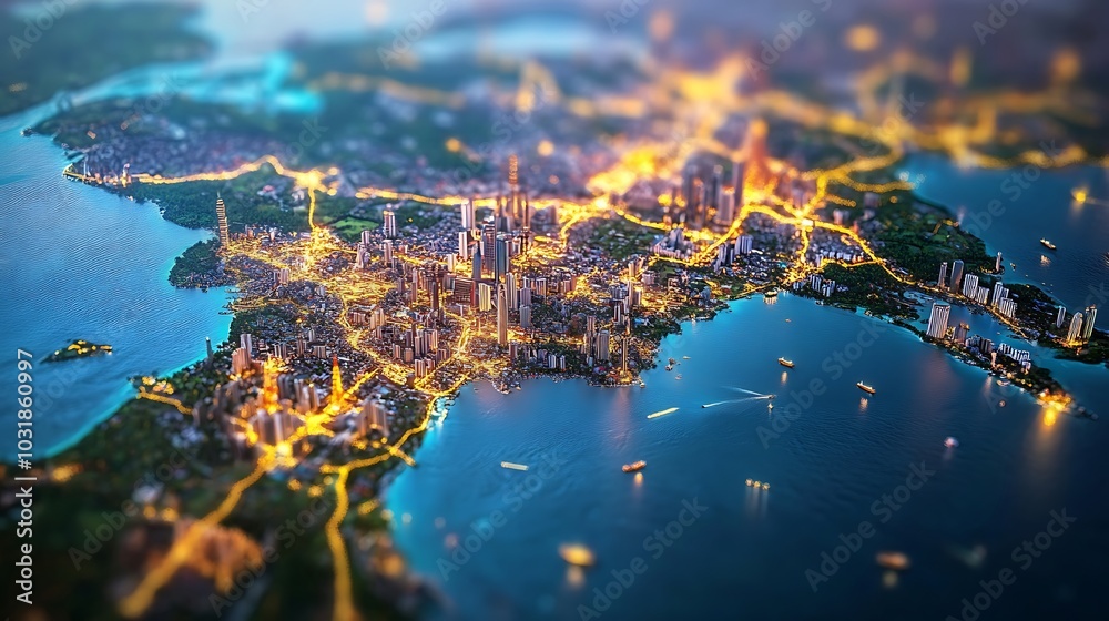 Detailed map of Thailand with all provinces, major cities, and ...