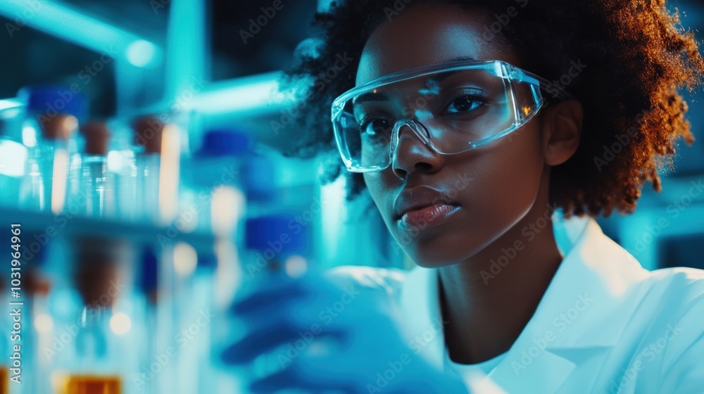 Women in STEM working in advanced laboratories, leading research ...