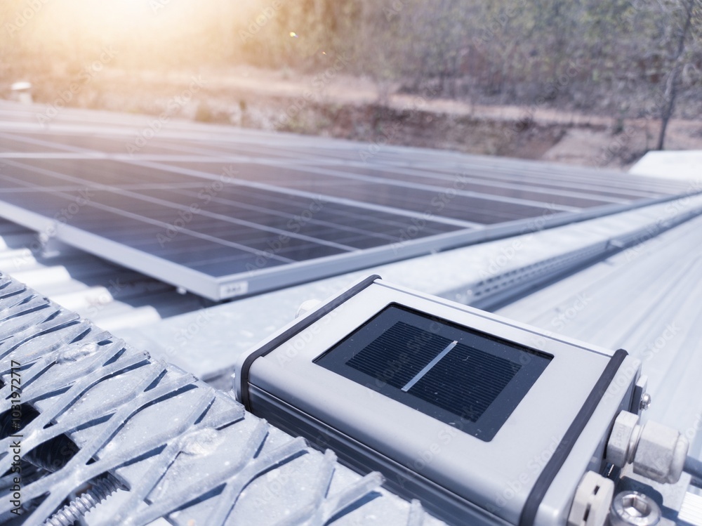 Close up the Seven Snow Sensor offers a solution for Photovoltaic ...