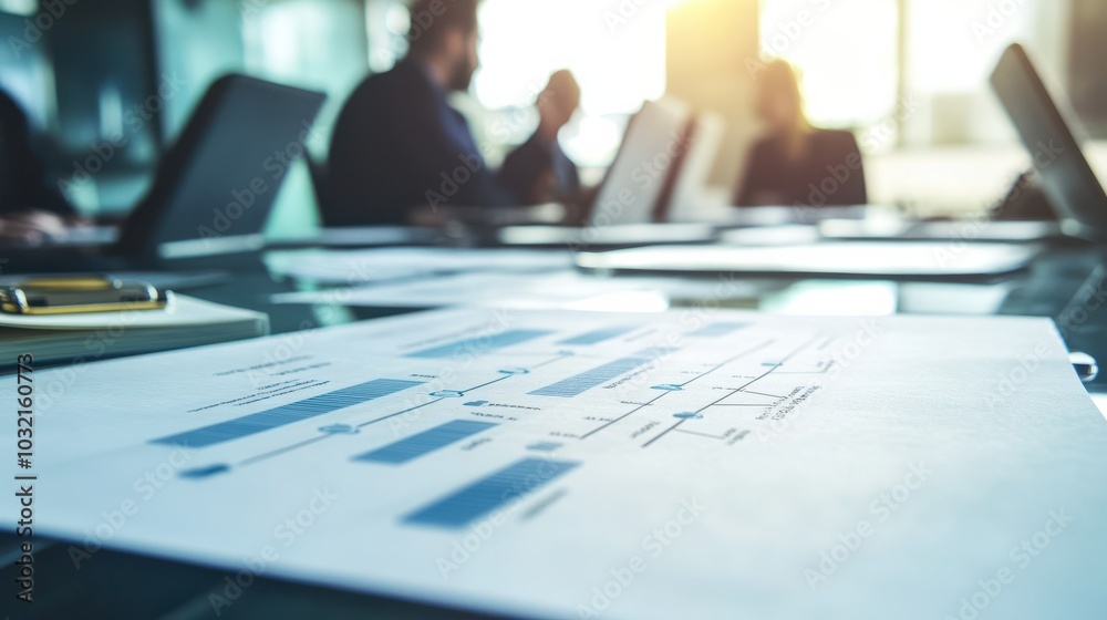 A cascading sequence of events in a project timeline, represented by a ...