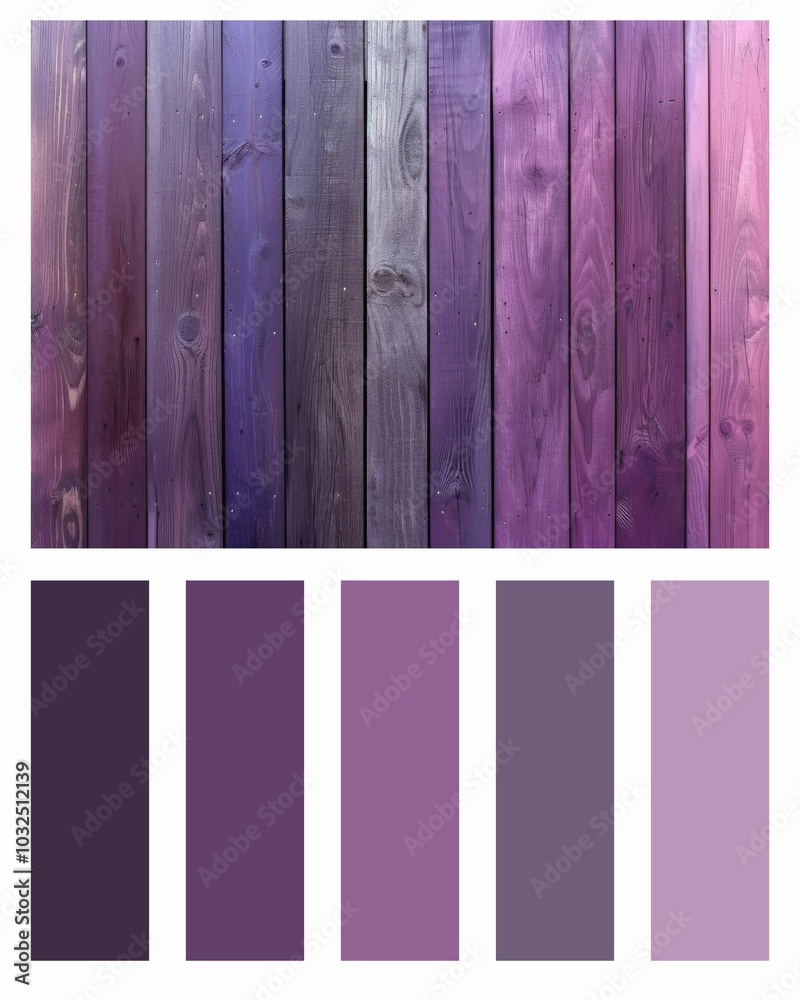 Purple color palette, Fashion concept, brand layout. A guide to tone ...