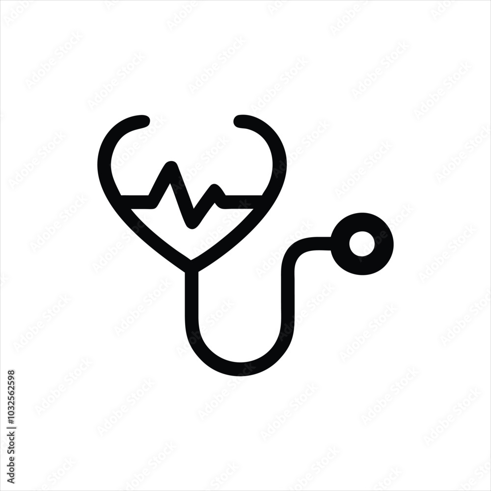 Cute medical icons in flat design symbols illustration Clipart Eps ...