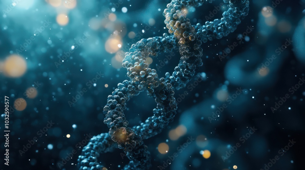 Protein atomic scale micro particles dna dnr atoms microscope molecular ...