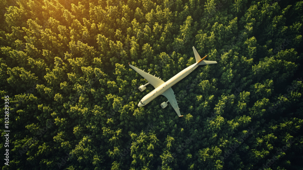 Using biofuels, airplanes can fly without polluting the air. This helps ...