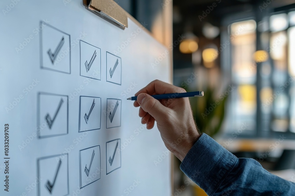 Action plan step by step checklist to progress and finish project ...