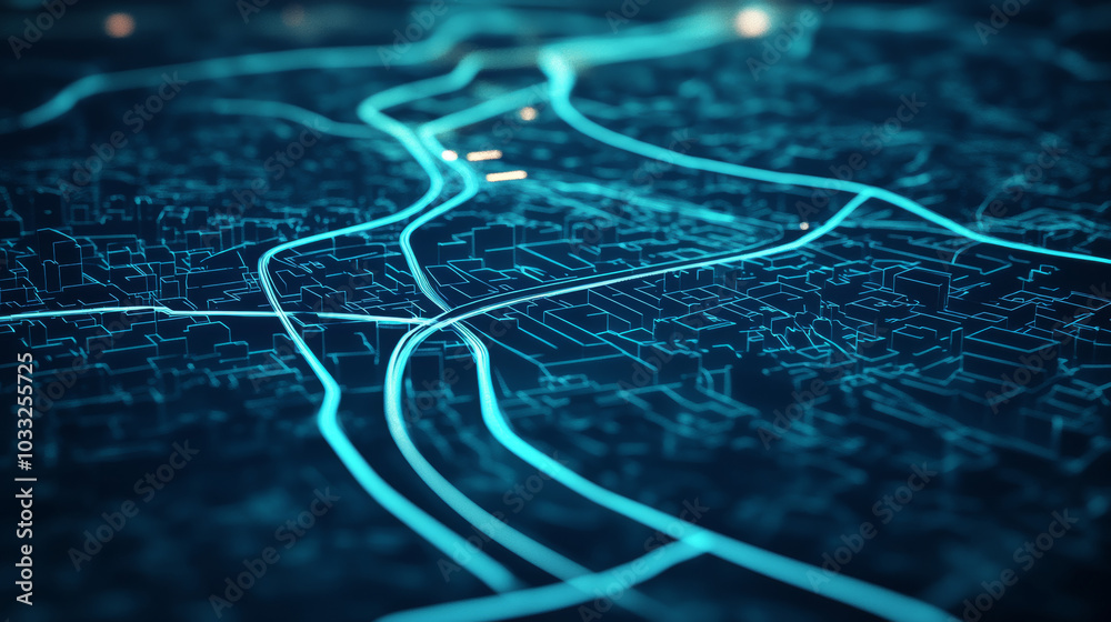 GPS navigation technology helps you find your way using a map. It shows ...