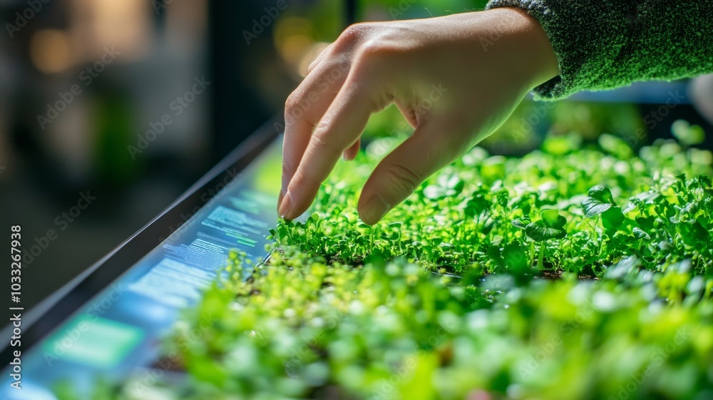 Visitors engage with interactive touchscreens to learn about ...