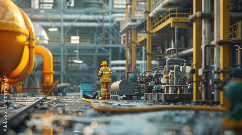 Craft lifelike 3D models of hazardous work environments, highlighting ...
