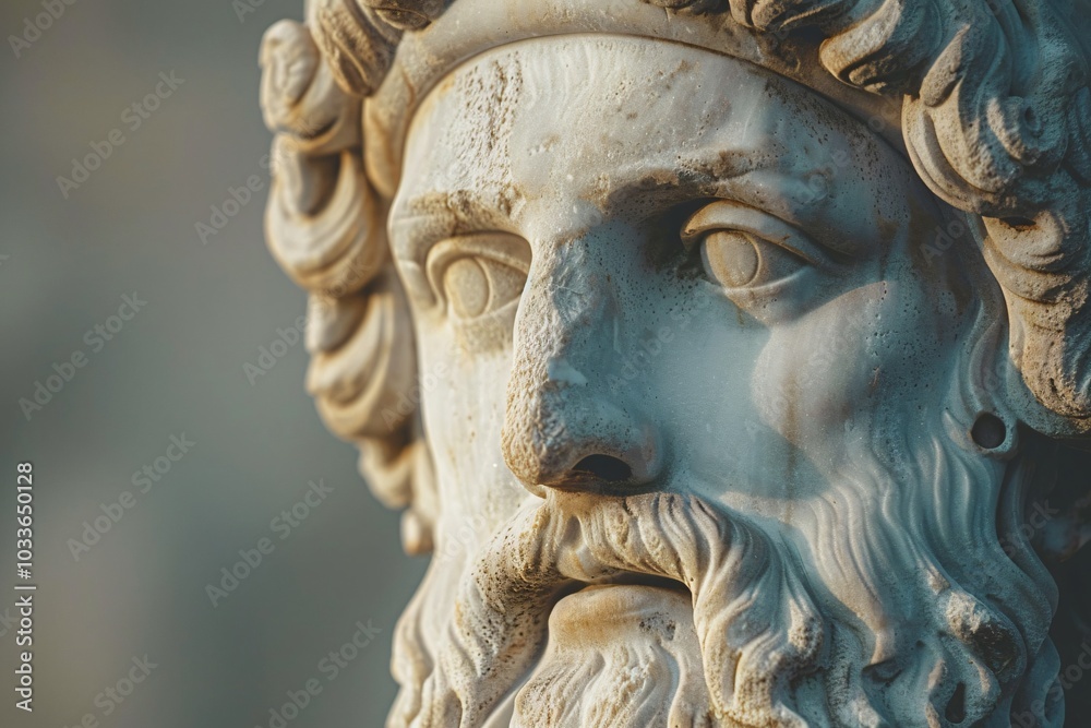 The Statue of Zeus at Olympia, one of the Seven Wonders of the Ancient ...