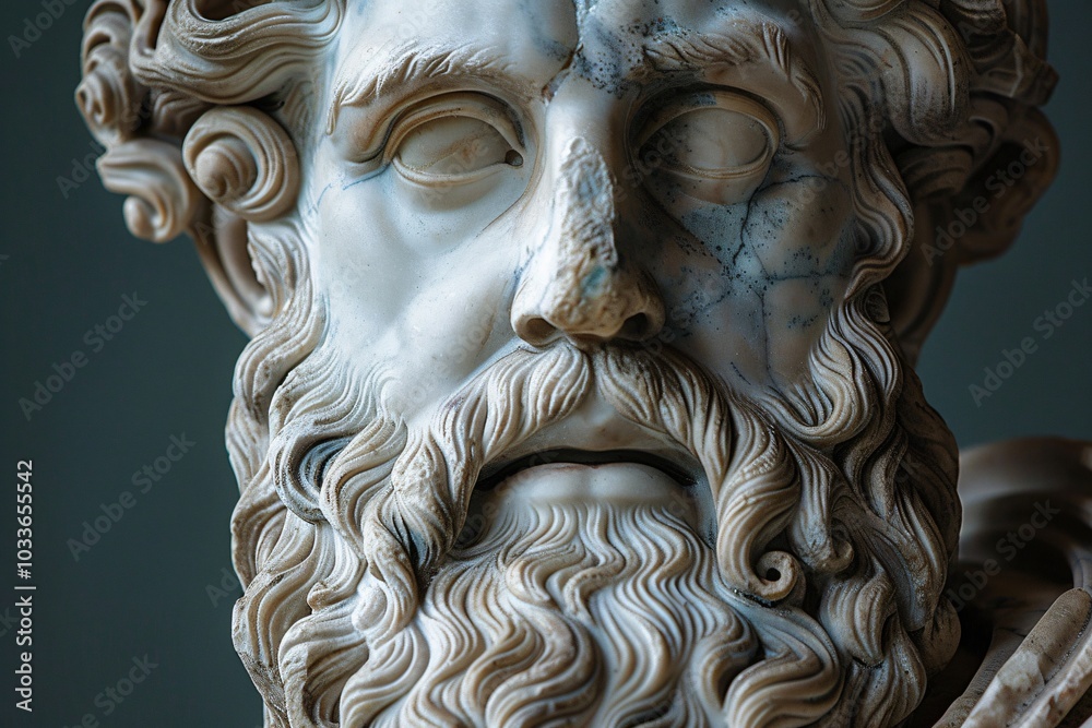 The Statue of Zeus at Olympia, one of the Seven Wonders of the Ancient ...