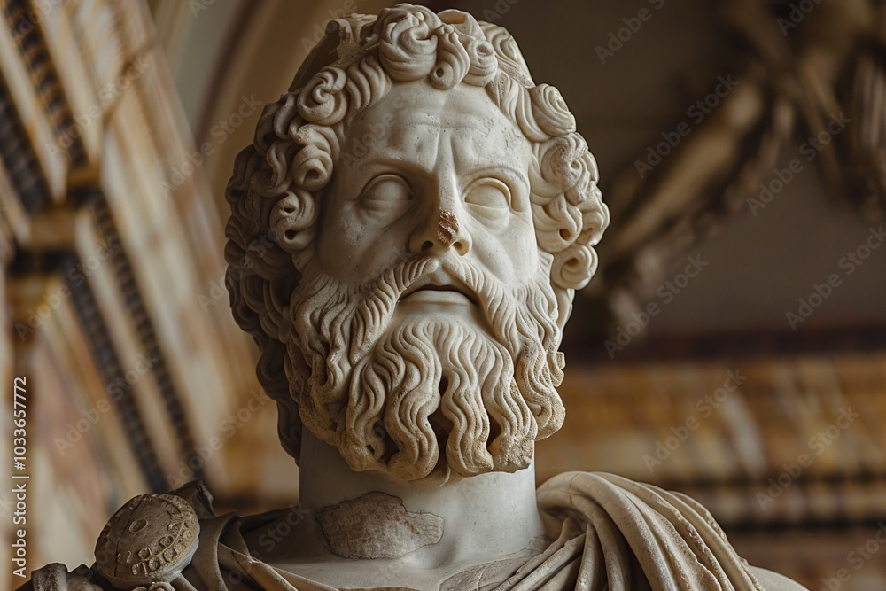 The Statue of Zeus at Olympia, one of the Seven Wonders of the Ancient ...