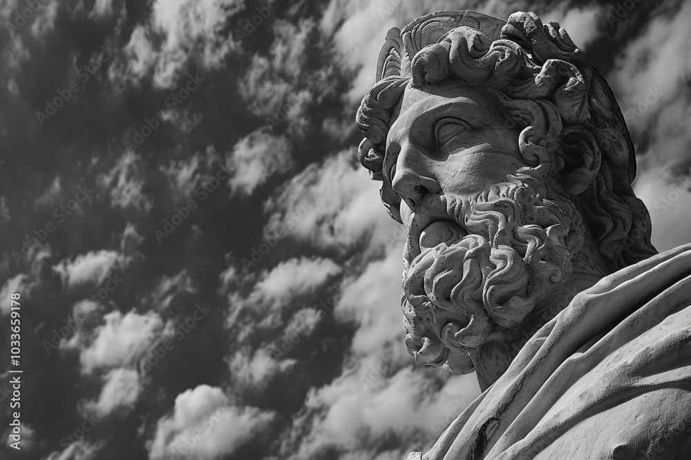 The Statue of Zeus at Olympia, one of the Seven Wonders of the Ancient ...