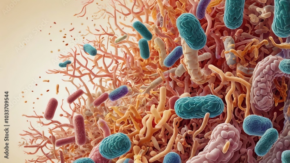 A highly detailed vector representation of the human gut microbiome ...