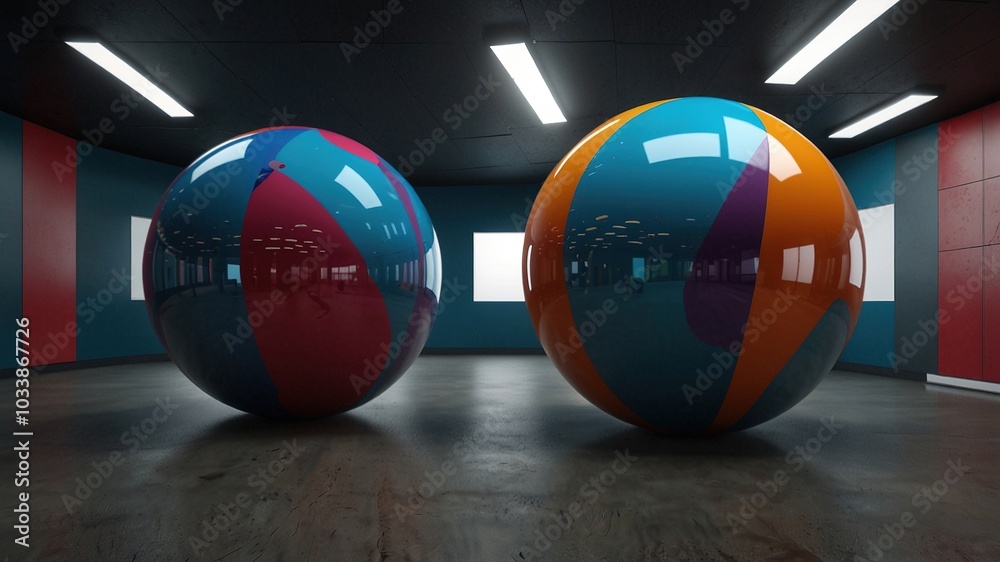 'Stunning 3D HDRI Environment Map - Abstract Spherical Panorama for ...