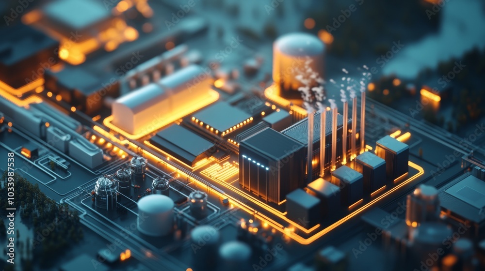 Small modular nuclear power plants provide continuous power for AI data ...