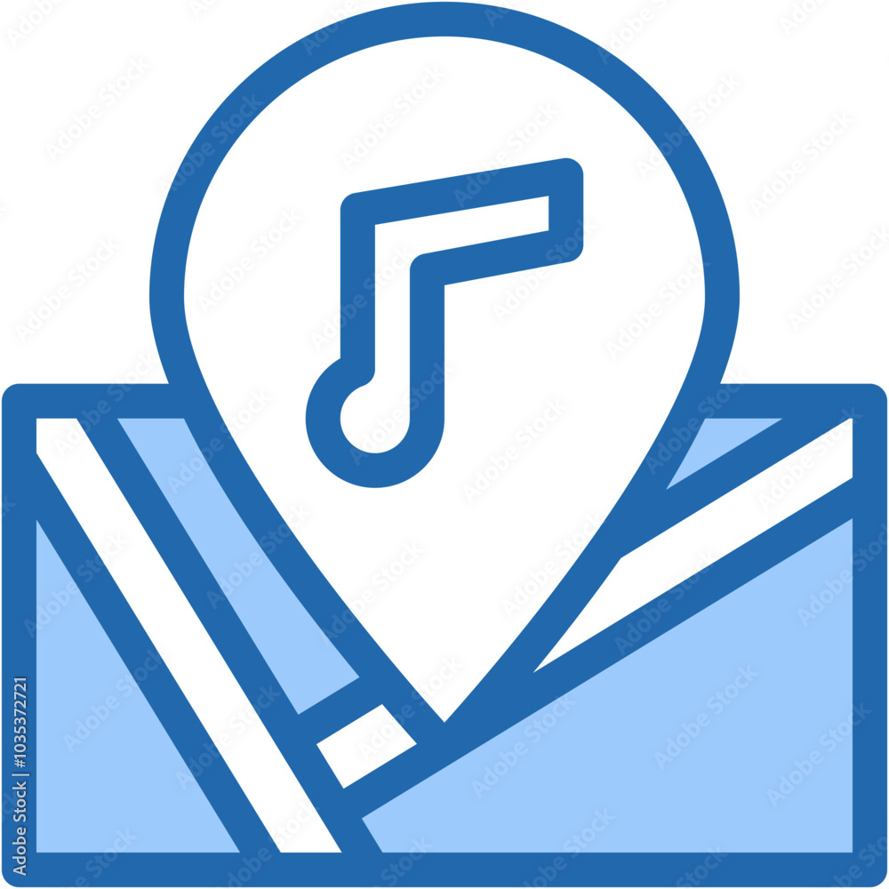 Vector Icon Placeholder, Region, Maps And Location, Music And ...