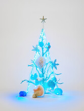 Ocean Coral Xmas Tree Art Free Stock Photo - Public Domain Pictures