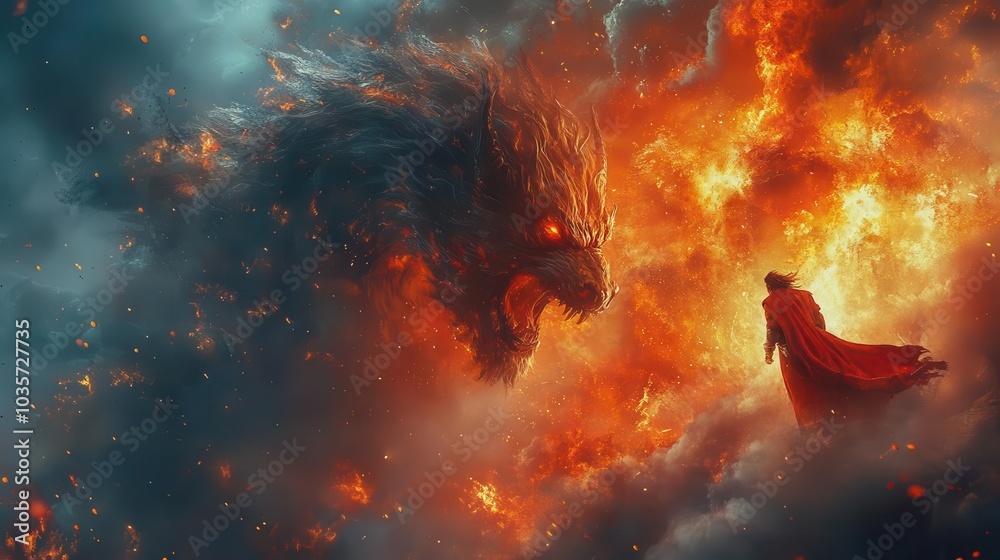 intense and dynamic video game key art features heroic characters ...