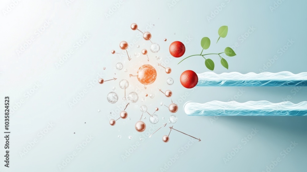 A Detailed Diagram Of A Chemical Reaction With Reactants Products And Arrows Showing The Flow