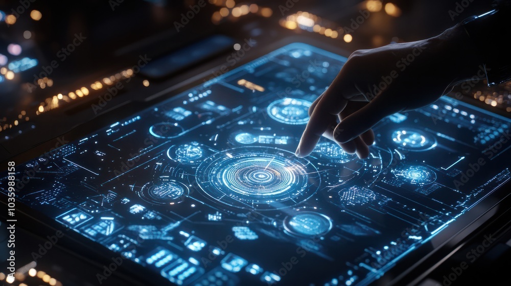 Interactive Touchscreen Tech: Smart Home, Cybersecurity, and Digital Interfaces in Modern ...