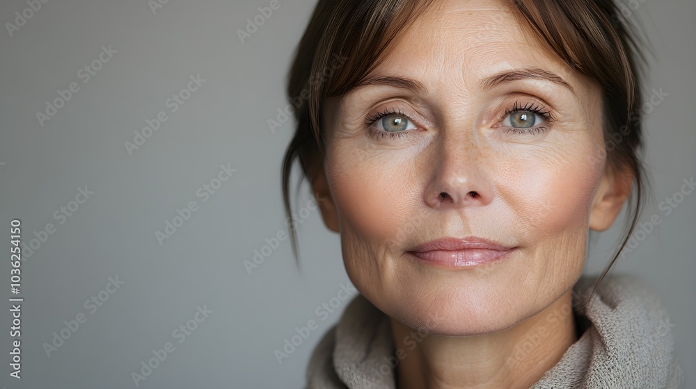 Before-and-after photos in a testimonial from a patient, showing ...
